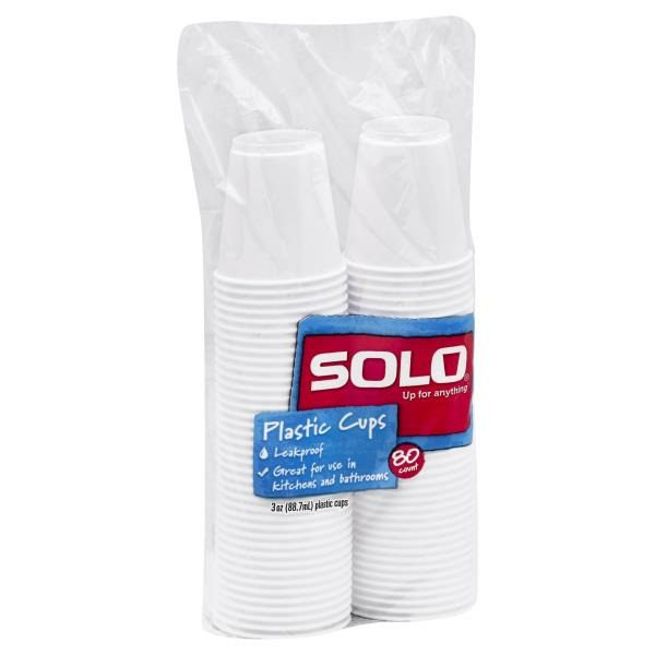Publix SOLO White Plastic Cups Same-Day Delivery or Pickup | Publix