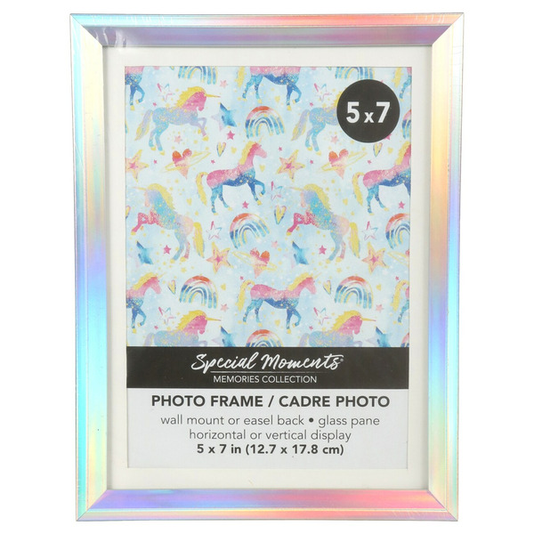 Special Moments Irridescent Frames - 5" x 7" Same-Day Delivery | Dollar ...