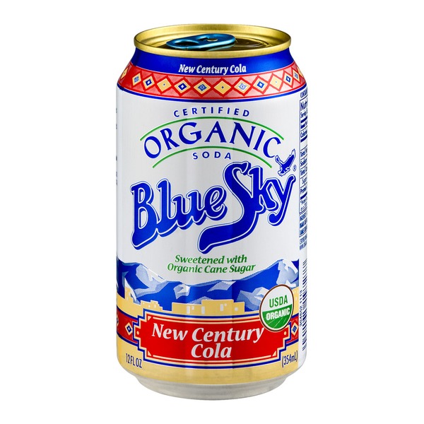 Blue Sky Certified Organic New Century Cola Soda (12 fl oz) - Instacart