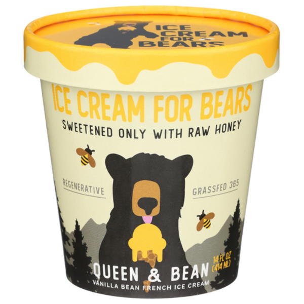 Ice Cream For Bears Queen & Bean, Vanilla Bean Ice Cream Same-Day ...