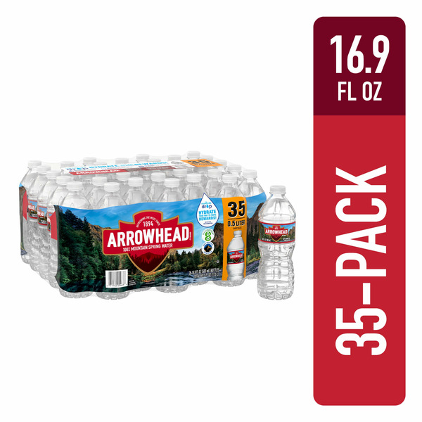 Walmart Arrowhead Spring Water, 100% Mountain Same-Day Delivery | Instacart