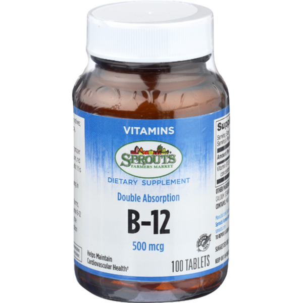 Sprouts B-12 500 Mcg Same-Day Delivery or Pickup | Sprouts Farmers Market