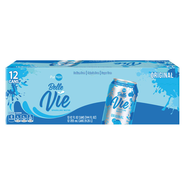 PurAqua Orginal Belle Vie Sparkling Flavored Water Same-Day Delivery or Pickup | ALDI