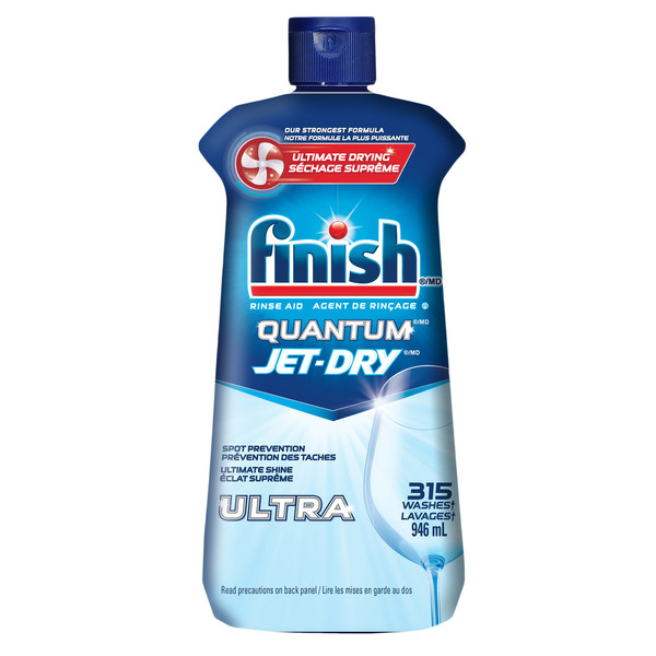 Finish Quantum 315 Washes Rinse Aid Jet-Dry Ultra Ultimate Shine ...
