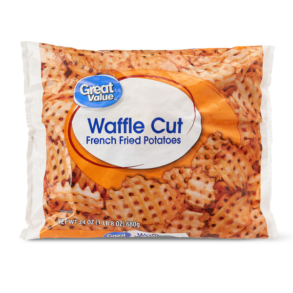Walmart Great Value Waffle Cut French Fried Potatoes Same-Day Delivery ...