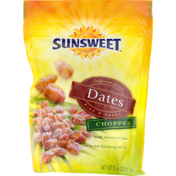 Sunsweet Dates Chopped (8 oz) - Instacart