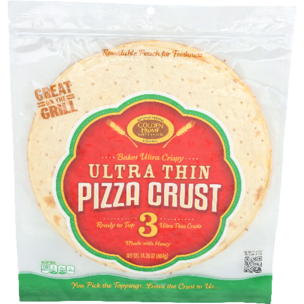 Sprouts Farmers Market Golden Home Pizza Crust, Ultra Thin, Hand ...