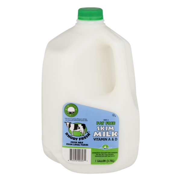 Rhody Fresh Fat Free Skim Milk (1 gal) - Instacart