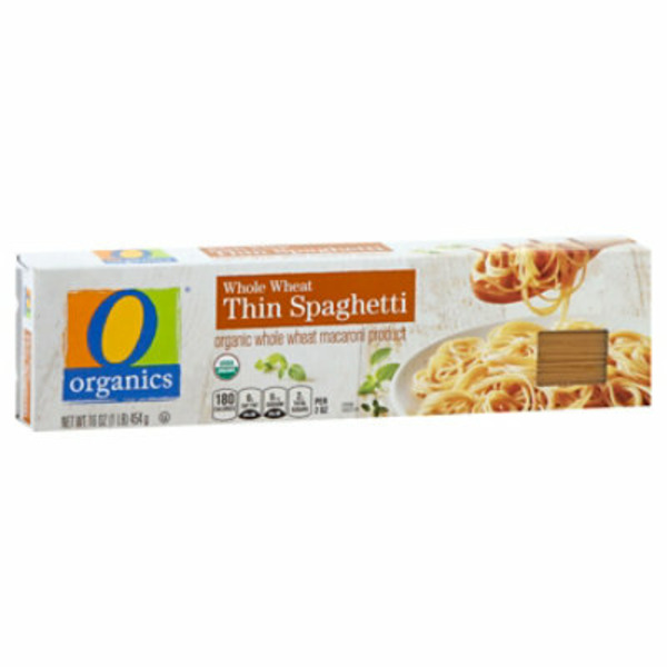 Safeway O Organics Spaghetti, Whole Wheat, Thin Pickup | Instacart