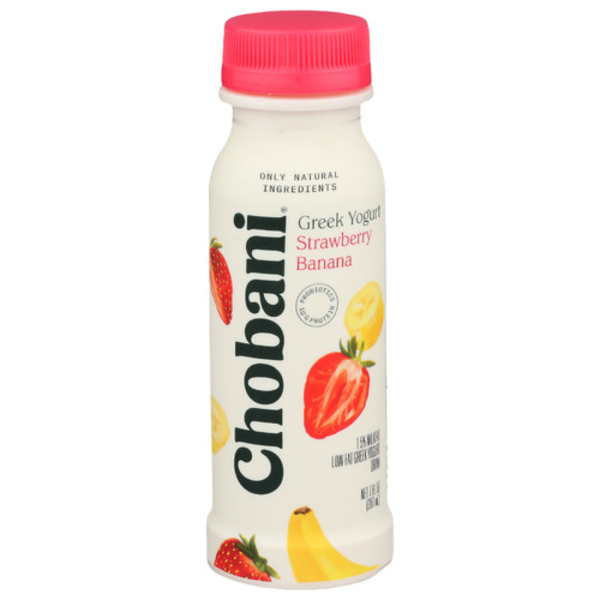Sprouts Farmers Market Chobani Yogurt Drink, Greek, Lowfat, Strawberry ...