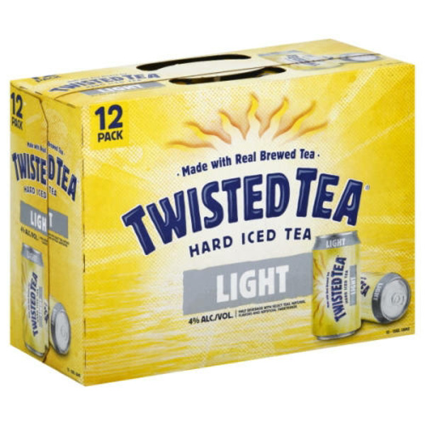Wegmans Twisted Tea Light, Hard Iced Tea (12 fl. oz. Can, 12pk.) Same ...