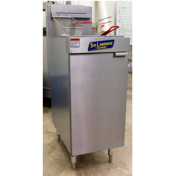Sir Lawrence Platinum Fryer, 45 lb grease capacity, Natural Gas, 120K ...
