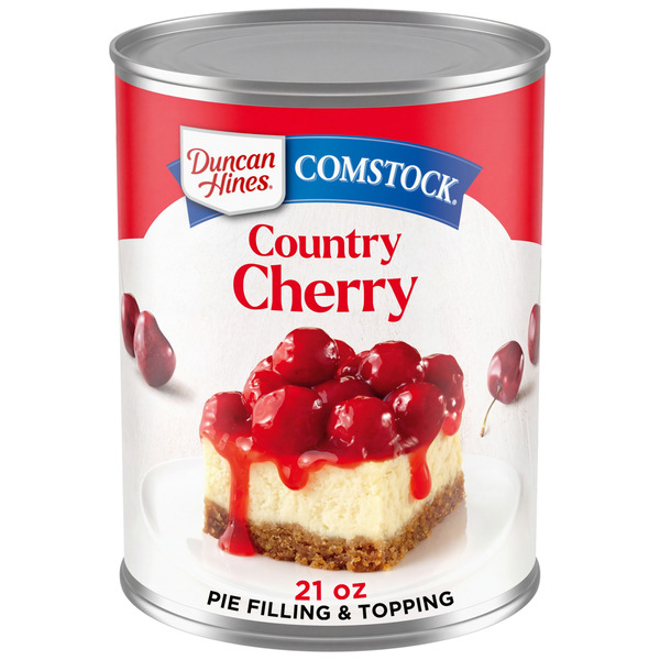 Duncan Hines Comstock Comstock Original Country Cherry Pie Filling and ...