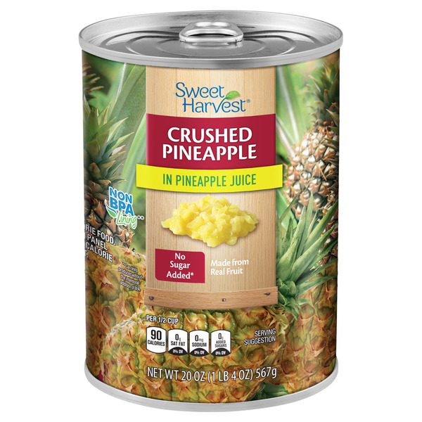 Sweet Harvest Crushed Pineapple In 100% Juice Same-Day Delivery or ...