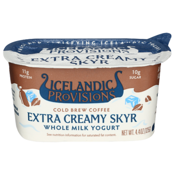 Icelandic Provisions Skyr, Cold Brew Coffee, Extra Creamy Same-Day ...