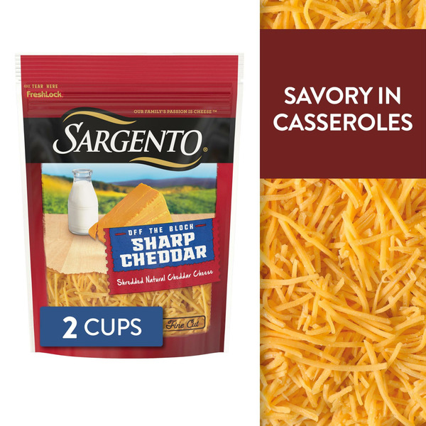 Publix Sargento Off The Block Fine Cut Shredded Sharp Cheddar Cheese ...