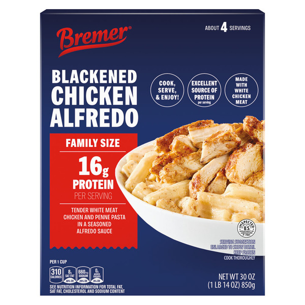Bremer Blackened Chicken Alfredo Same-Day Delivery or Pickup | ALDI