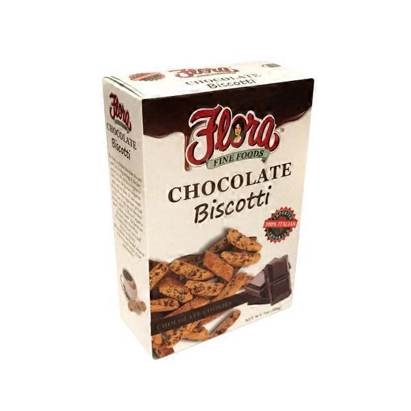 Flora Chocolate Biscotti Cookie (7 oz) - Instacart