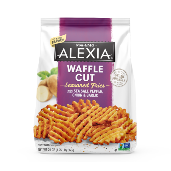Alexia Fries, with Sea Salt, Pepper, Onion & Garlic, Seasoned, Waffle ...