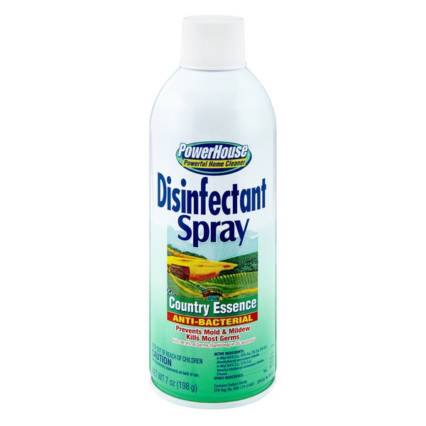 PowerHouse Anti-Bacterial Country Essence Disinfectant Spray (7 oz ...