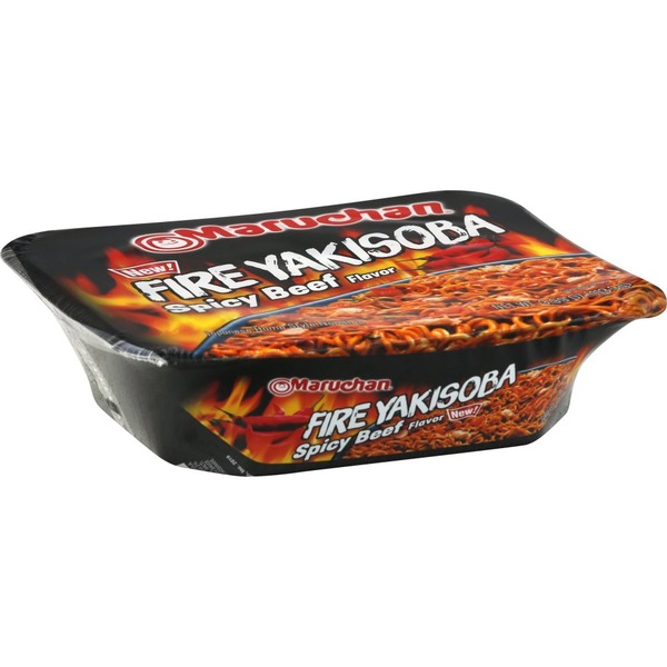 Maruchan Yakisoba, Fire, Spicy Beef (3.99 oz) - Instacart