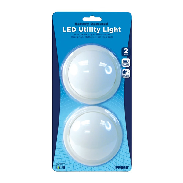Kroger Prime Push LED Utility Lights - White Same-Day Delivery or ...