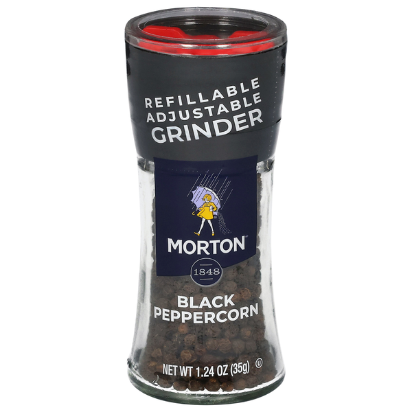 ShopRite Morton Grinder Black Peppercorn Same-Day Delivery | Instacart