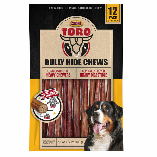 Cadet Toro Bully Hide Dog Chews Same-Day Delivery | Costco