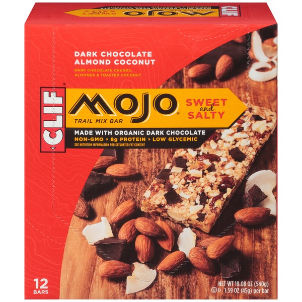 Clif Mojo Bar® Mojo Dark Chocolate Almond Coconut Trail Mix Bar (1.59 ...