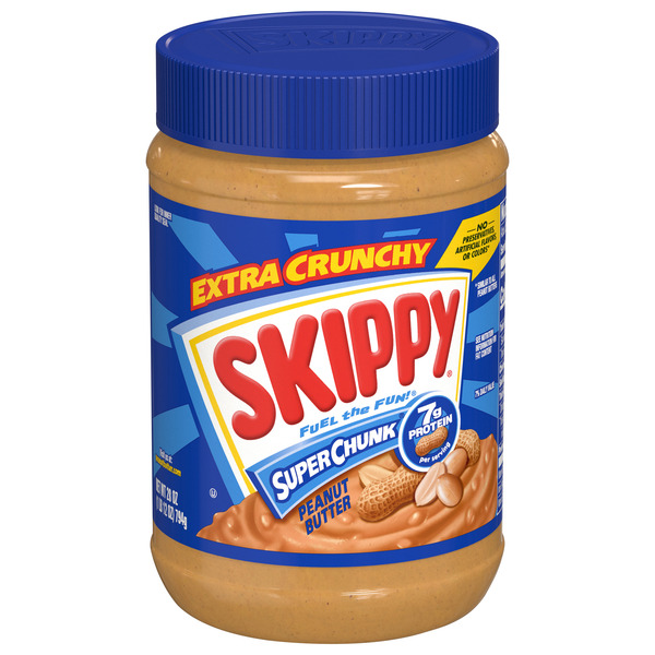 SKIPPY SUPER CHUNK Peanut Butter, 28 OZ Same-Day Delivery or Pickup ...