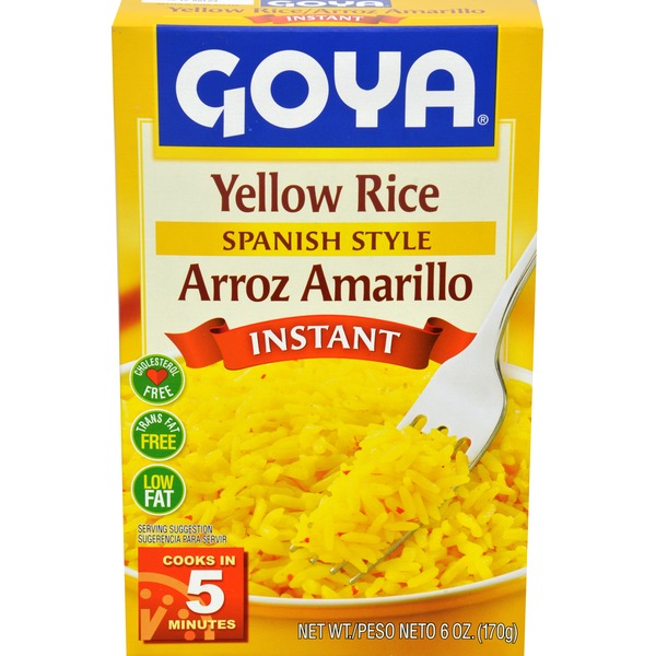 Goya Instant Spanish Style Yellow Rice (6 oz) - Instacart