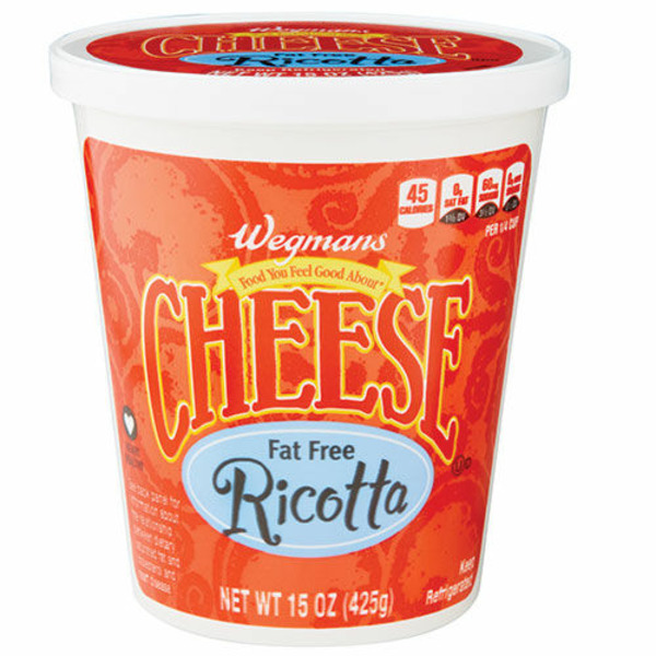 Wegmans Wegmans Food You Feel Good About Cheese Fat Free Ricotta Same ...