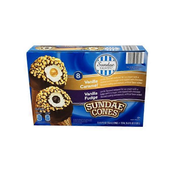 Sundae Shoppe Mixed Sundae Nut Cones (8 ct) - Instacart