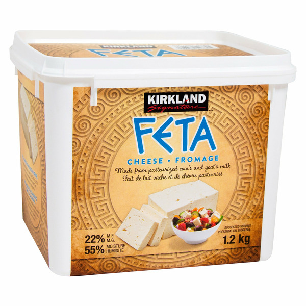 Costco Kirkland Signature ECSL 180 WCSL 180 7T10H Feta Cheese Fromage ...