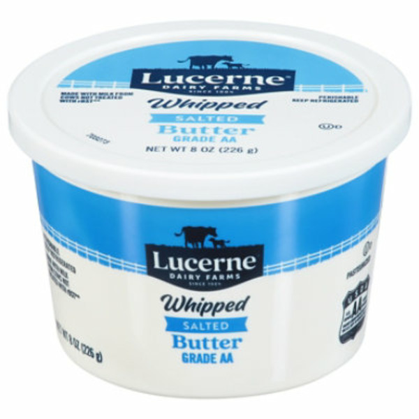 Safeway Lucerne Butter, Whipped, Salted Pickup | Instacart
