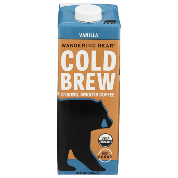 Sprouts Farmers Market Wandering Bear Cold Brew Coffee, Vanilla ...