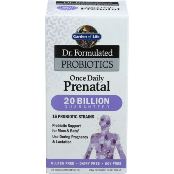 Sprouts Farmers Market Garden of Life Probiotics, Once Daily Prenatal ...