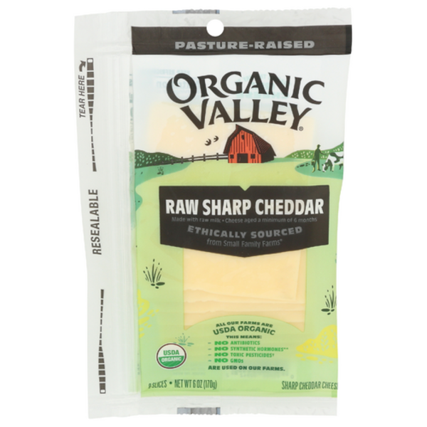 Sprouts Farmers Market Organic Valley Organic Raw Sharp Cheddar Cheese ...