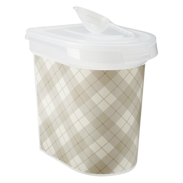 Heart to Tail Large (25lb) Pet Food Container - Plaid Same-Day Delivery ...