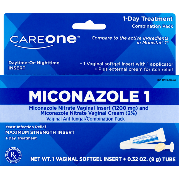 CareOne Miconazole 1 Dose Treatment (1 each) - Instacart