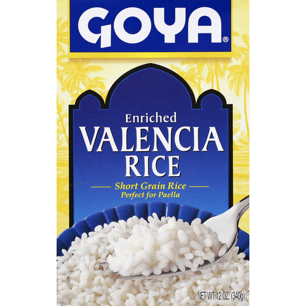 Goya Valencia Rice, Enriched, Short Grain Same-Day Delivery | Food Bazaar