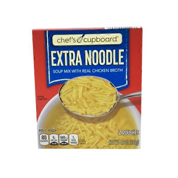 Chef's Cupboard Extra Noodle Soup Mix With Chicken Broth (4.9 oz ...