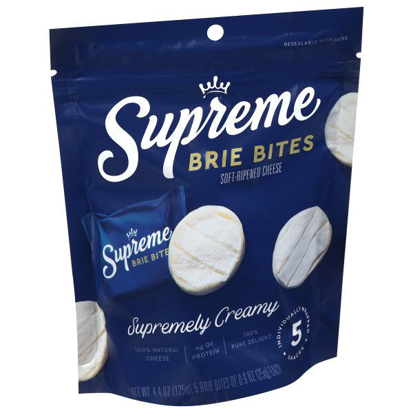 Wegmans Supreme Brie Bites, Soft-Ripened Cheese, Supremely Creamy Same ...