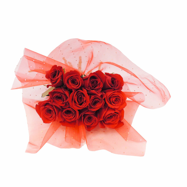 1 Dozen Premium Roses Rainforest Alliance Certified, Assorted Colors ...