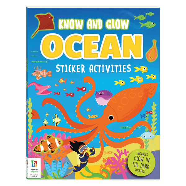 Hinkler Ocean Sticker Activity Book Same-Day Delivery or Pickup | ALDI