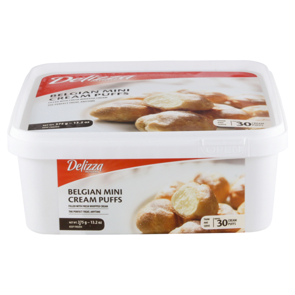 Meijer Delizza Puffs, Belgian Cream, Mini Same-Day Delivery or Pickup ...