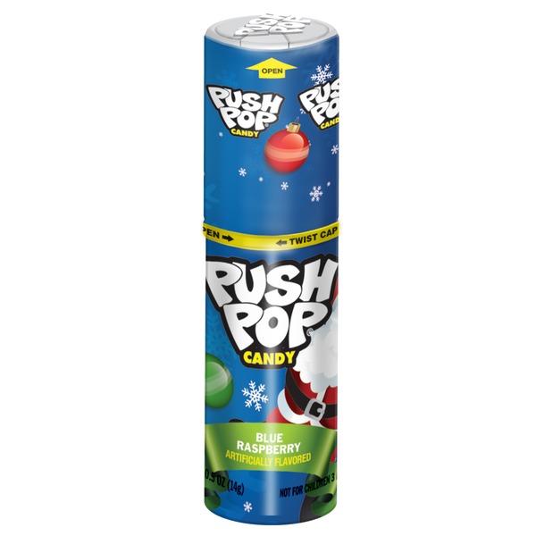 Push Pop Christmas Lollipop Candy (0.5 oz) - Instacart