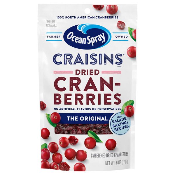 Wegmans Ocean Spray Original Dried Cranberries, Dried Fruit Same-Day ...