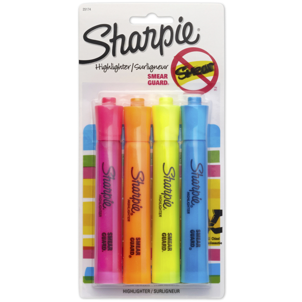 Sharpie Highlighter Smear Guard Same-Day Delivery or Pickup | Staples