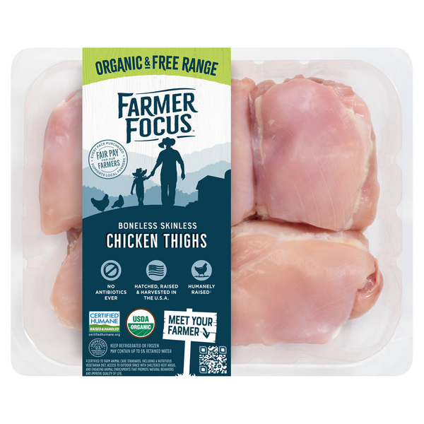 Farmer Focus Shenandoah Valley Organic & Free Range Boneless Skinless ...